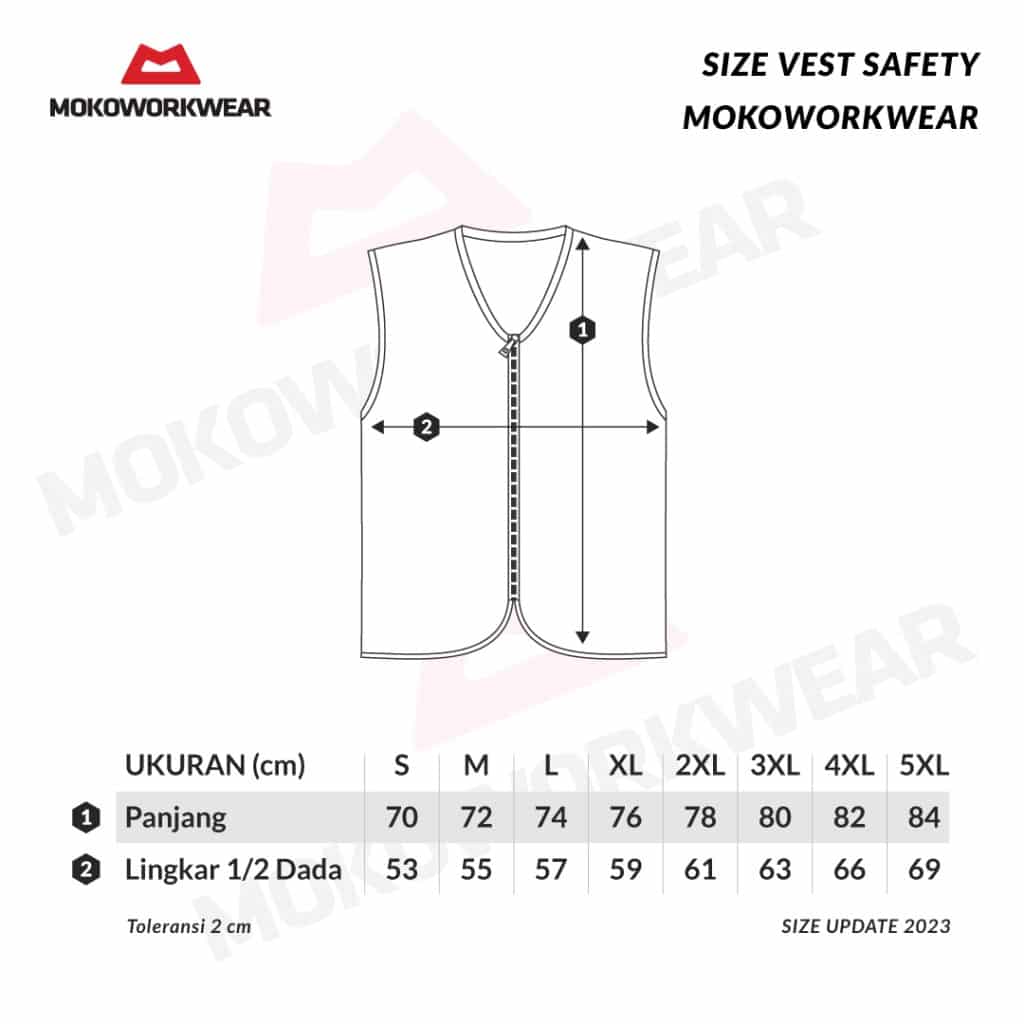 Size Chart | Moko Garment Indonesia